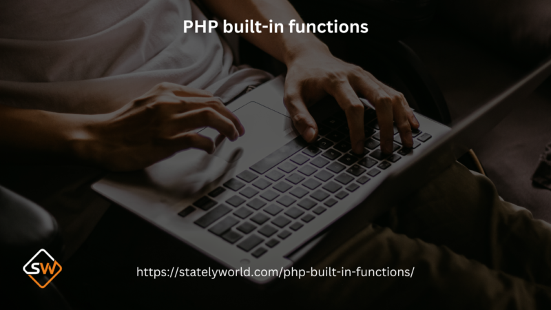 PHP built-in functions - Stately World